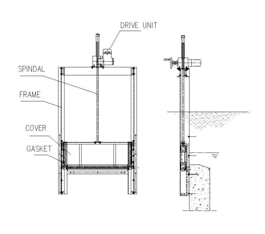Weir Type Penstock – ENKE GROUP